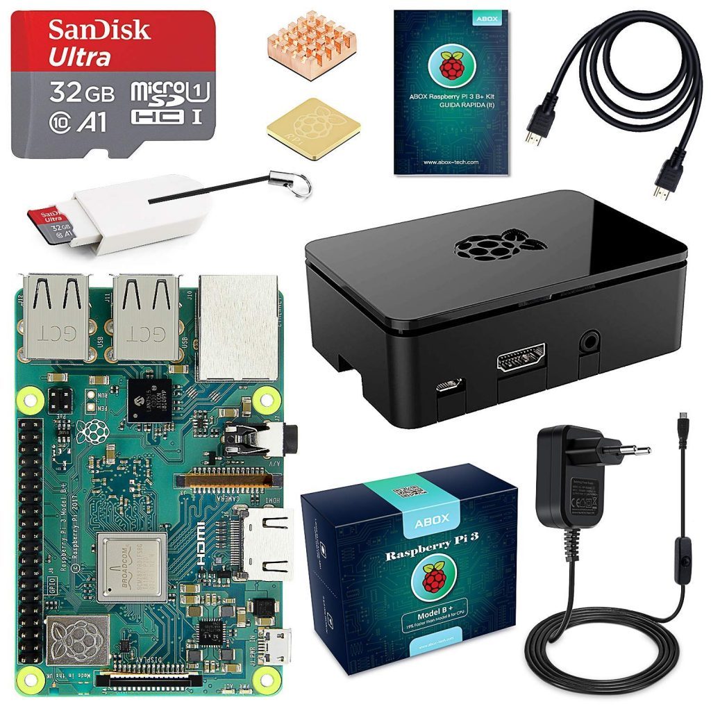 raspberry pi 3 kit b+ - Raspberryitalia.it