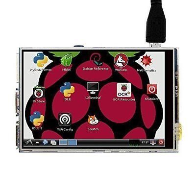 raspberry pi lcd touch screen case black - Raspberryitalia.it